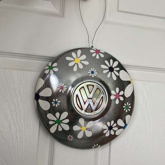 FreedomLoft | Wall Decor | Hand Painted Vintage Retro Vw Volkswagen Bug ...